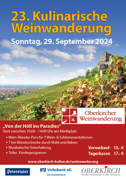 Oberkirch Kultur | Kulinarische Weinwanderung